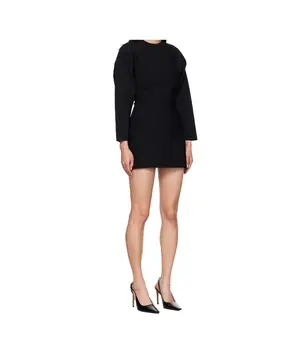 Wardrobe.NYC X Rhw Power Mini Dress - Black