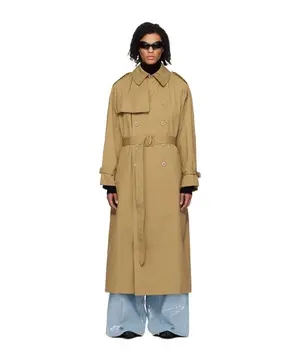 Vetements Double-breasted Trench Coat
