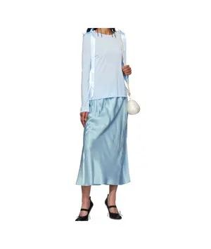 Simone Rocha Long Sleeve T-shirt With Bow Detail
