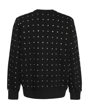 BARROW Embellished Crewneck Sweatshirt