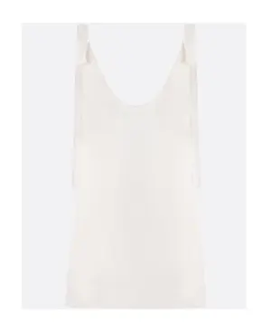 Chloé U-neck Tank Top With Strap Detail