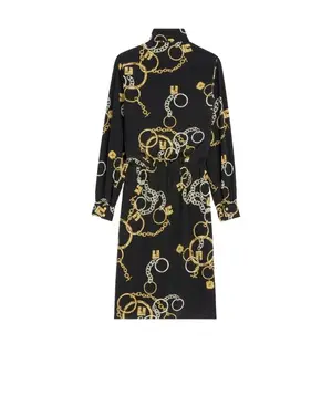Celine Crepe De Chine Lavallière Dress