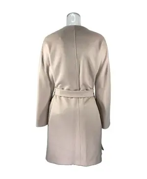 Max Mara Logo Round-neck Coat