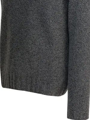 Zegna Knitted Turtleneck Jumper - Grey
