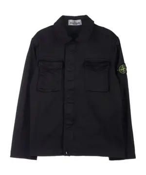 Stone Island Long-sleeved Shirt With Logo Detail