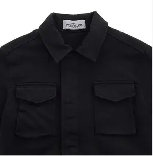 Stone Island Long-sleeved Shirt With Logo Detail