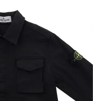 Stone Island Long-sleeved Shirt With Logo Detail