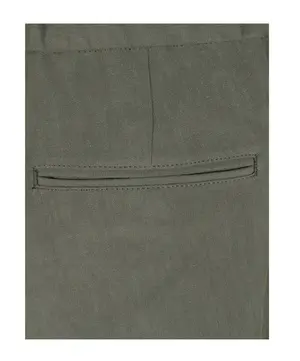 Giorgio Armani Pleated Drawstring Trousers - Gray