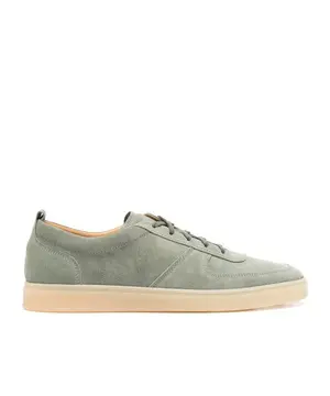 HENDERSON BARACCO Casual Round Toe Lace-up Suede Sneakers