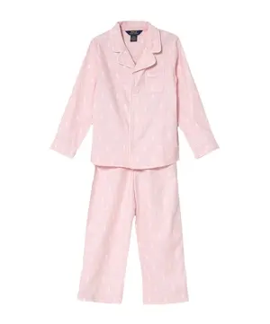 Polo Ralph Lauren Pull-down Pajamas And Pajamas, Two-piece - Pink