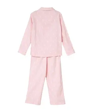 Polo Ralph Lauren Pull-down Pajamas And Pajamas, Two-piece - Pink