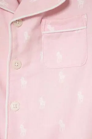 Polo Ralph Lauren Pull-down Pajamas And Pajamas, Two-piece - Pink