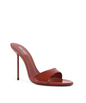 Paris Texas Lidia Almond Toe Sandals - Brown