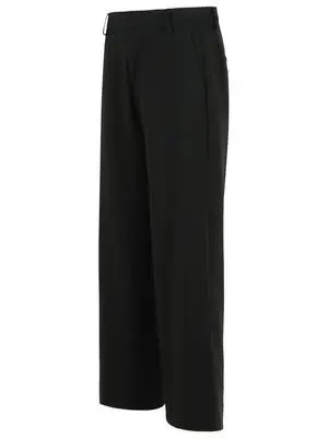 Closed Polyester Blend Tailored Straight Leg Pants