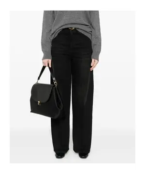TOTEME Wide Leg Denim Jeans