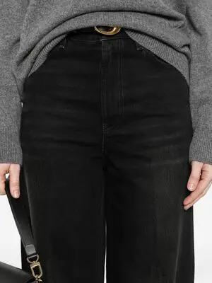 TOTEME Wide Leg Denim Jeans