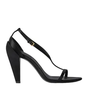 Givenchy Naked Heeled Sandals In Satin