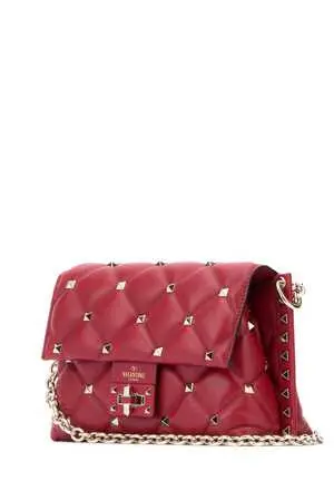 Valentino Garavani Ruby Rivet Shoulder Bag