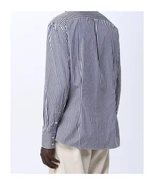 Brunello Cucinelli Candy-stripe Long-sleeve Shirt