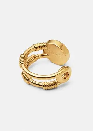 Versace Safety Pin Ring