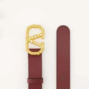 Valentino Garavani Vlogo Embellished Belt