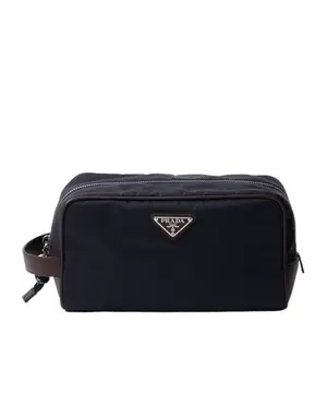 Prada Speedrock Re-nylon Pouch - Blue