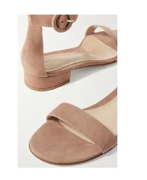 GIANVITO ROSSI Portofino Suede Sandals