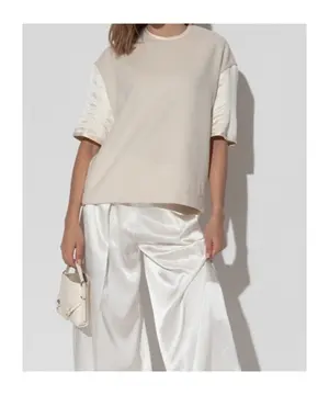 JIL SANDER Short Sleeve Crewneck Top