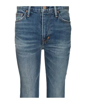 TOM FORD Japanese Stonewashed Comfort Denim Flare Jeans