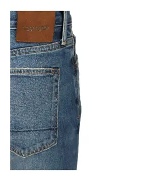 TOM FORD Japanese Stonewashed Comfort Denim Flare Jeans