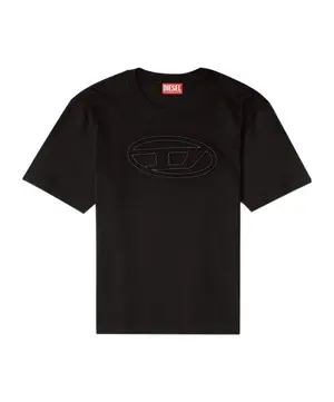 DIESEL® T-adjust-bigoval Embossed Oval D T-shirt