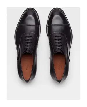 Zegna Torino Oxford Cap Toe Lace-up Shoes