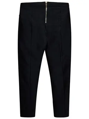 Balmain Straight Leg Zip Closure Pants