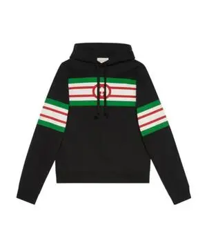 Gucci Striped Sweatshirts Hoodies For Men