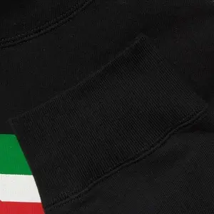 Gucci Interlocking G Print Hooded Sweatshirt - Black