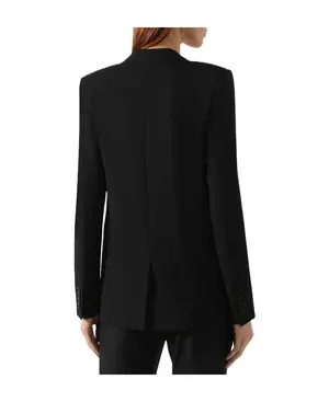 Saint Laurent Single-breasted Blazer - Black