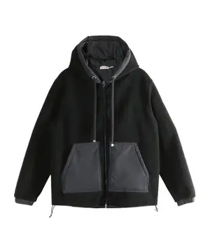 Moncler Long Sleeve Hooded Sweatshirt