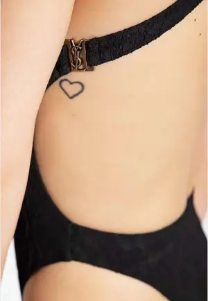 Saint Laurent Sleeveless One-piece Swimsuit