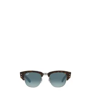 Ray-ban Mega Clubmaster Square Frame Sunglasses - Blue