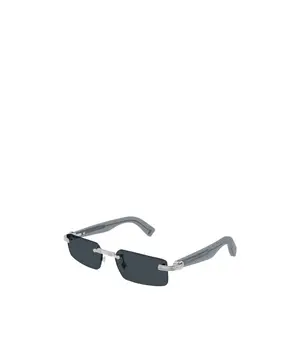 Cartier Rectangular Frame Sunglasses - Silver