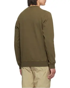 Stone Island Compass Badge Crewneck Sweatshirt