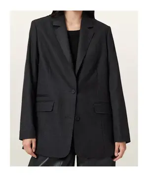 ALLSAINTS Essie Single-button Blazer With Hot-fix Embellishments