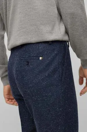 Hugo Boss Tailored Logo Detailed Pants