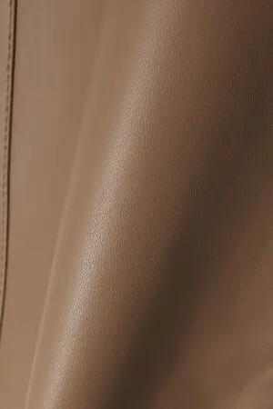 TOTEME Panelled Flared Leather Trousers