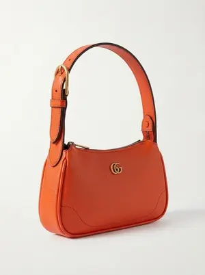 Gucci Double G Aphrodite Shoulder Bag - Orange