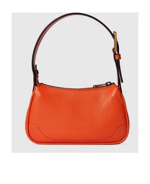 Gucci Double G Aphrodite Shoulder Bag - Orange