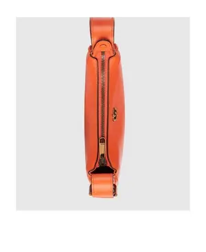Gucci Double G Aphrodite Shoulder Bag - Orange