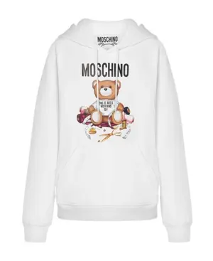Moschino Teddy Bear Print Hoodie