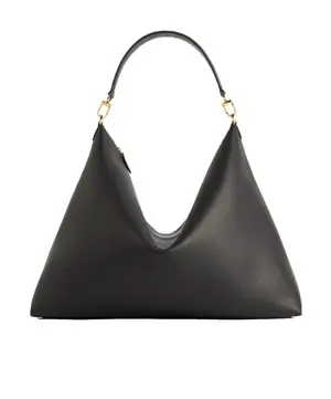 TOTEME Bevel Grained-leather Tote Bag