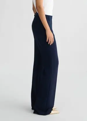 Liu Jo Flared Cady Crepe Trousers